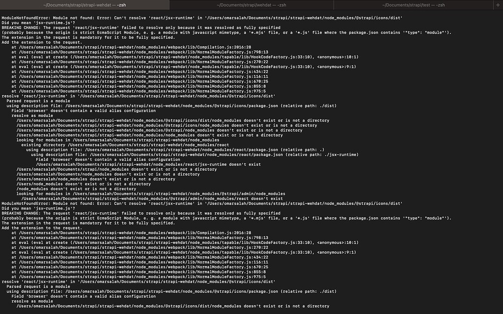 Node_modules Error When I clone a Strapi project from GitHub - General - Strapi Community Forum