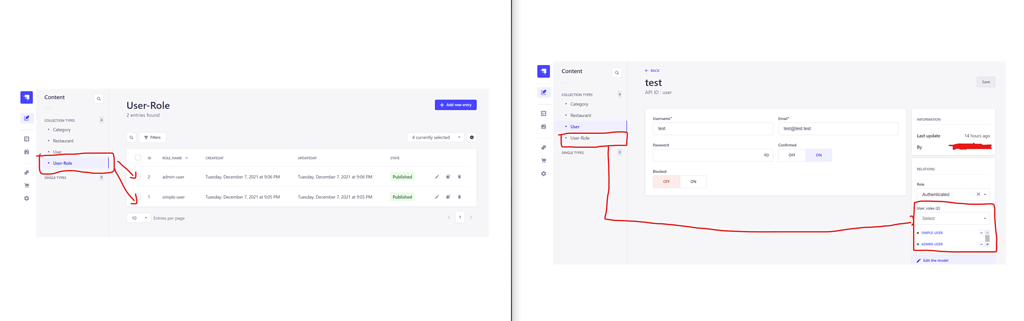 Strapi v4, No relation fields in User collection types - Questions and Answers - Strapi ...