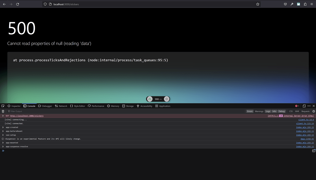 Accessing Strapi response on Nuxt page reload - Frontend-Vue - Strapi Community Forum