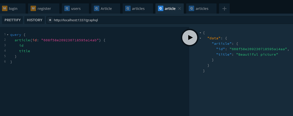 GraphQL Find by ID Not Working Correctly - Strapi Admin - Strapi ... GraphQL Find by ID Not Working Correctly - Strapi Admin - Strapi ...