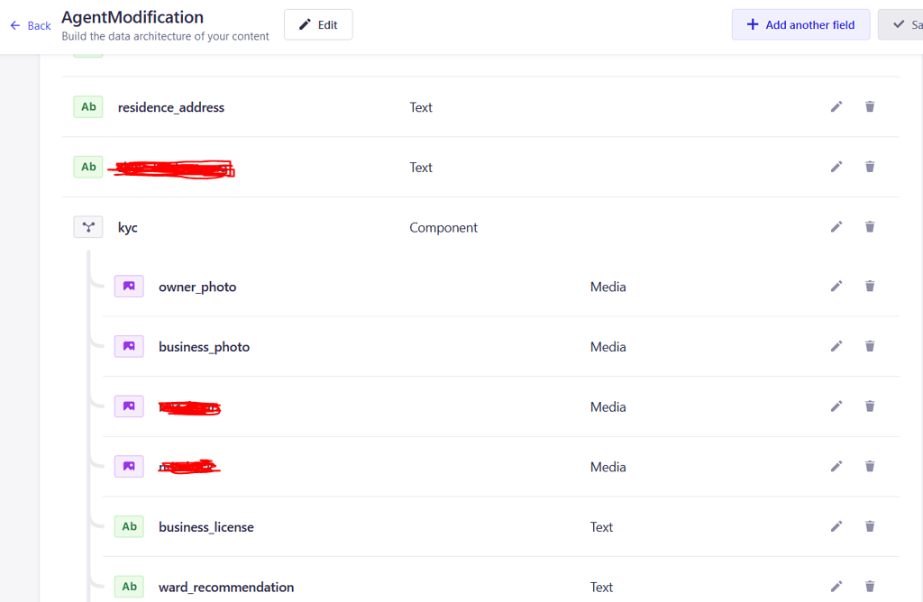 Files are uploaded but they are not created in relation with the components defined in the ...