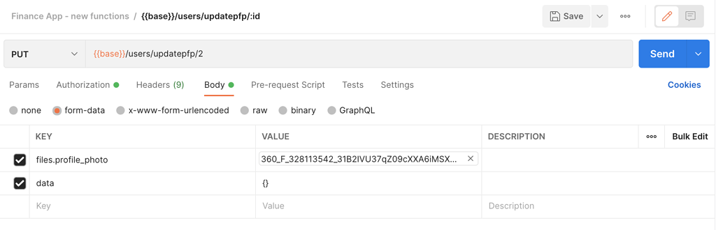 Customize controller for uploading profile picture in user-permission ...