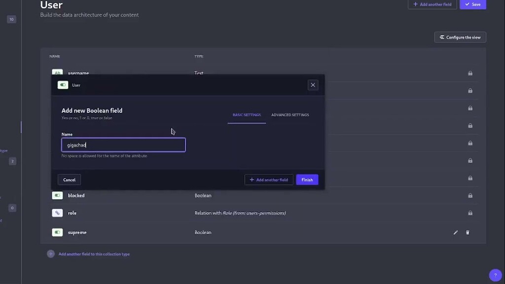 New content-type fields for users-permissions.user aren't preserved - Strapi Backend - Strapi ...