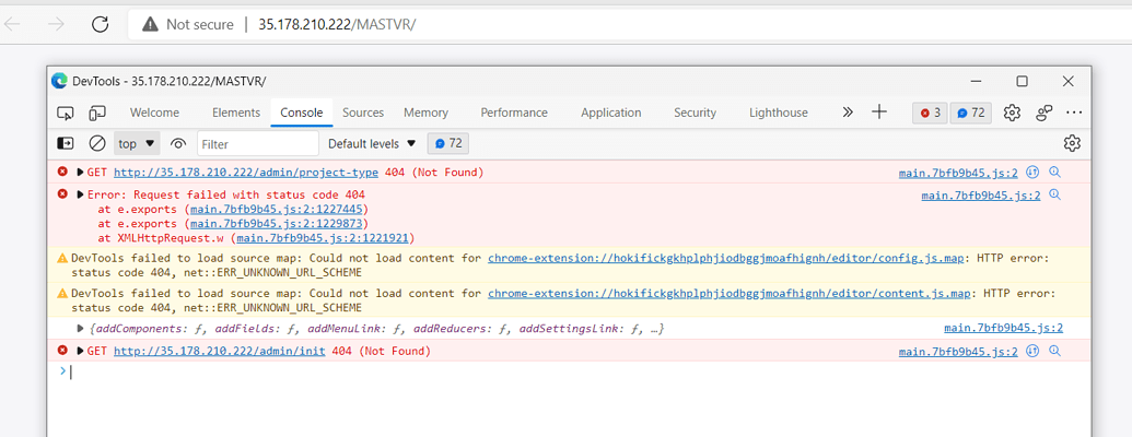 Deployed strapi admin panel trying to hit localhost:1337 - Strapi Admin - Strapi Community Forum