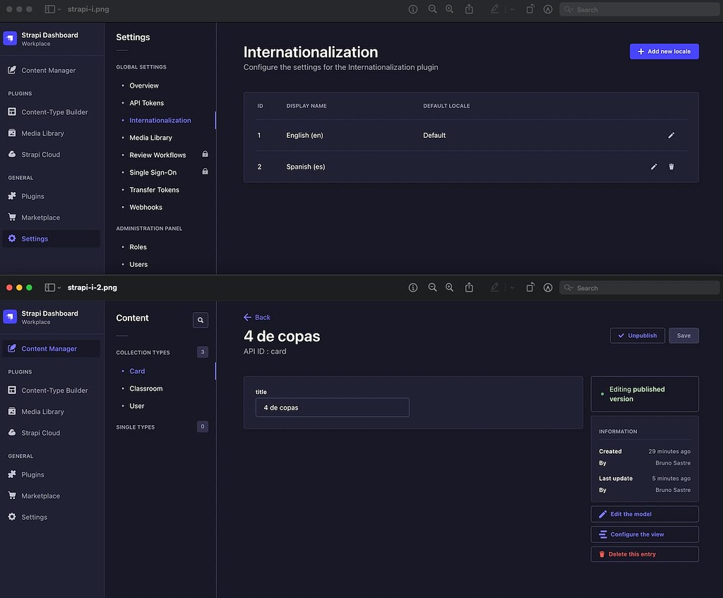 Internationalization not showing - Questions and Answers - Strapi Community Forum