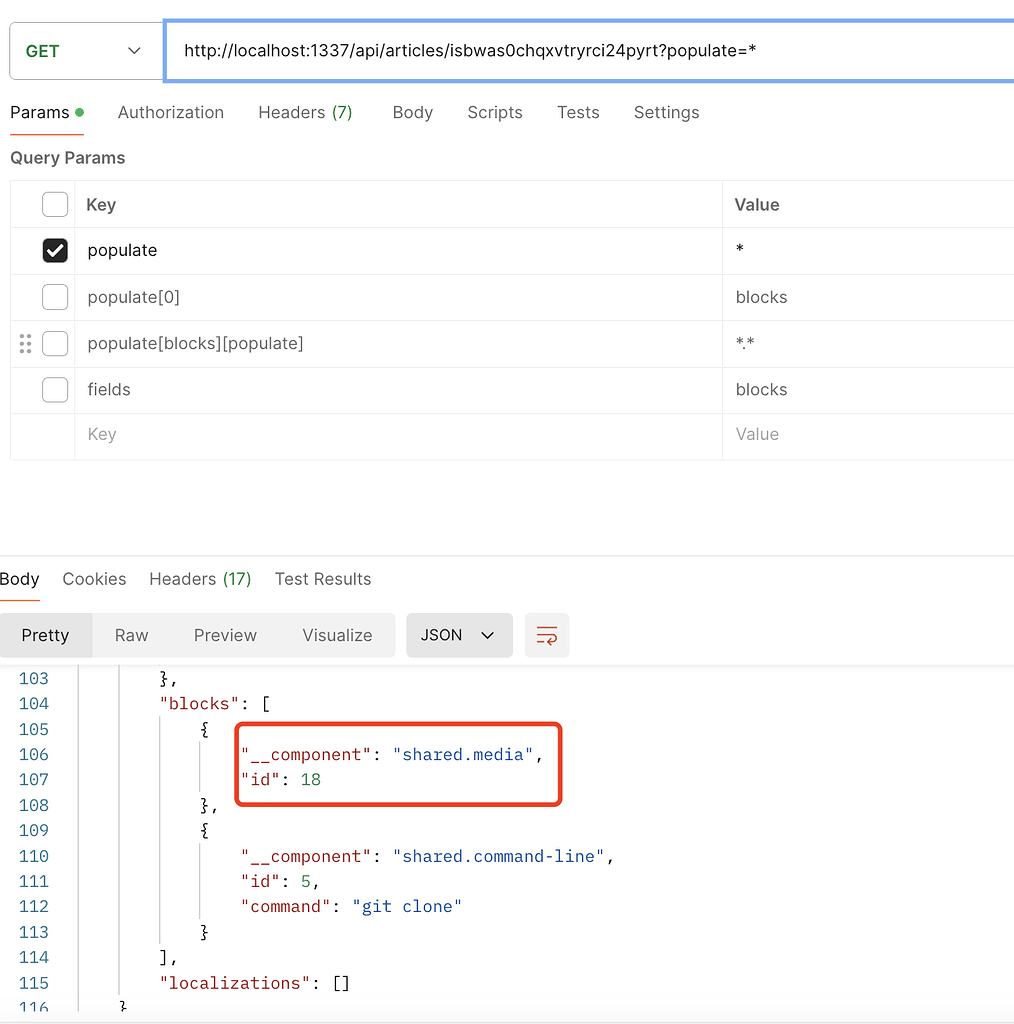 How can i populate media & slide file in dynamic zones v5.0.1？ - Questions and Answers - Strapi ...