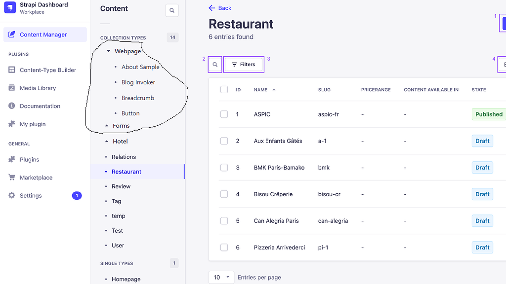When we will be able to group CollectionTypes - General - Strapi Community Forum