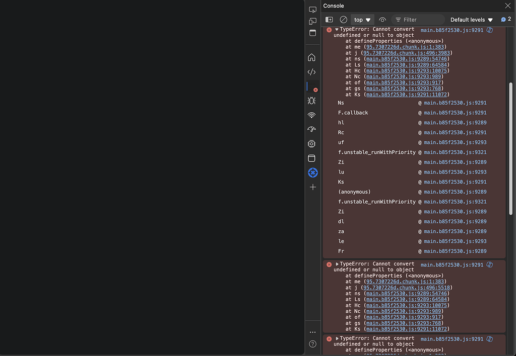 I am getting a weird error on prod server but everything is fine in ...