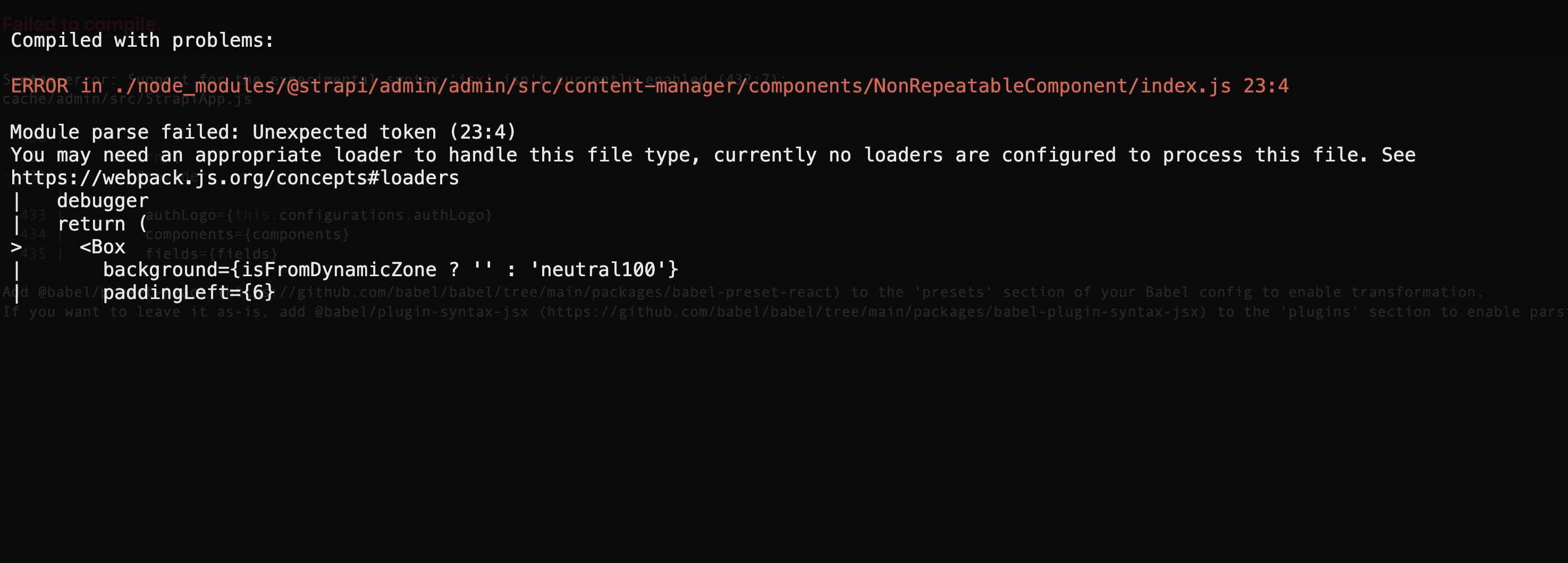 Importing some components from the content-manager - Strapi Admin - Strapi Community Forum